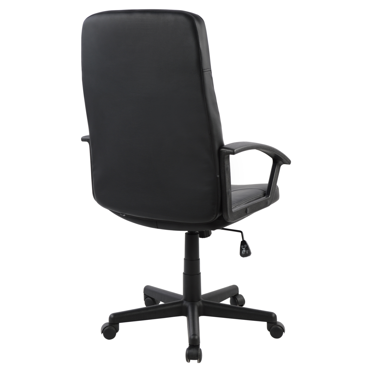 ΚΑΡΕΚΛΑ ΓΡΑΦΕΙΟΥ ΜΑΥΡΟ PU SIVANA 64x56x105-114Y εκ.HM1033 - newcampico.gr